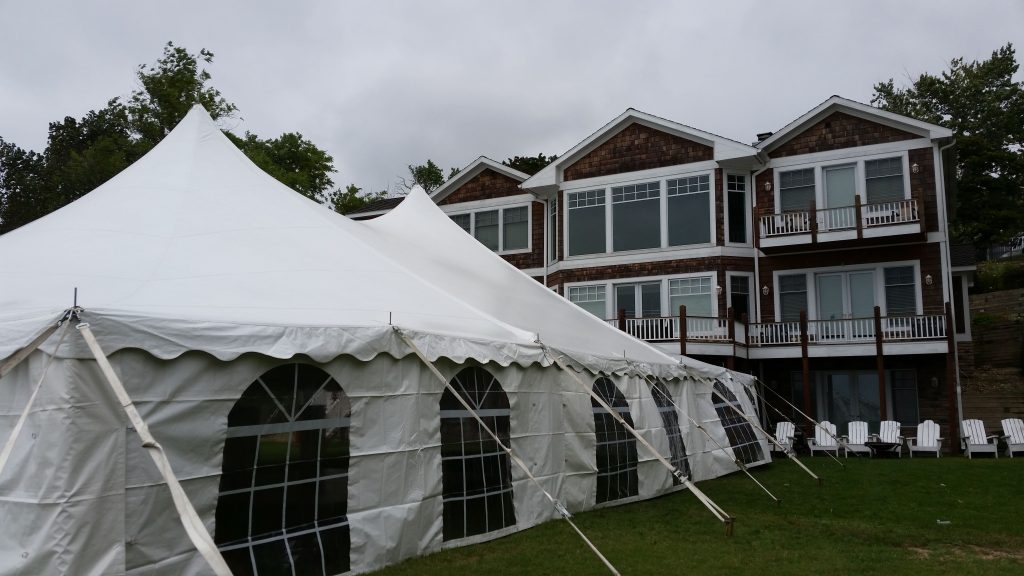 40X60 WHITE CENTURY POLE TENT